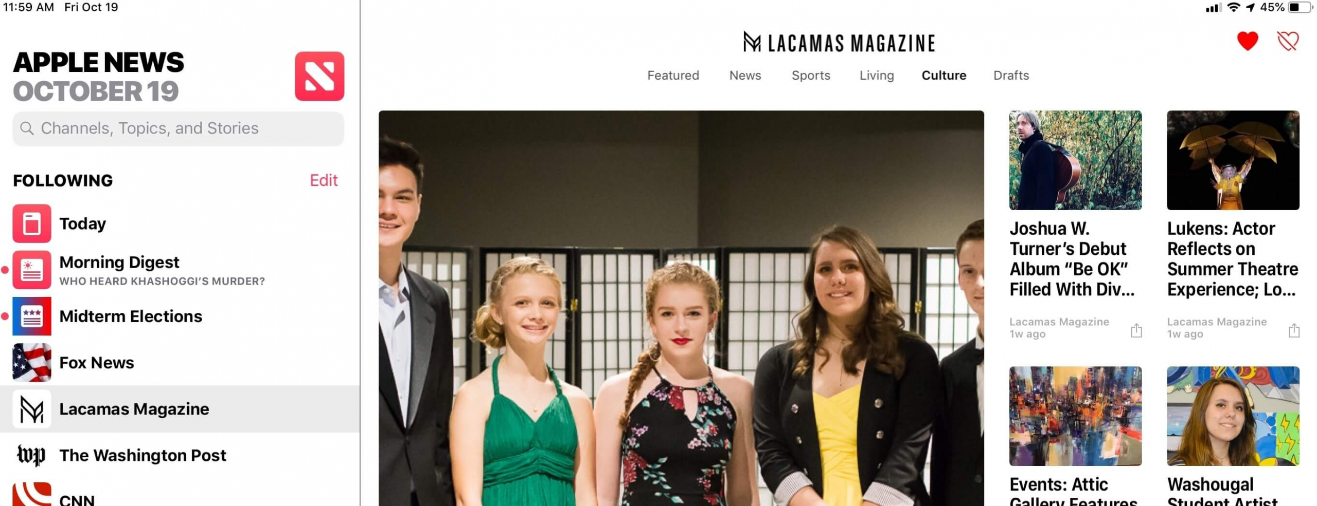 Lacamas Magazine is Officially on Apple News! A New Option to Get ...