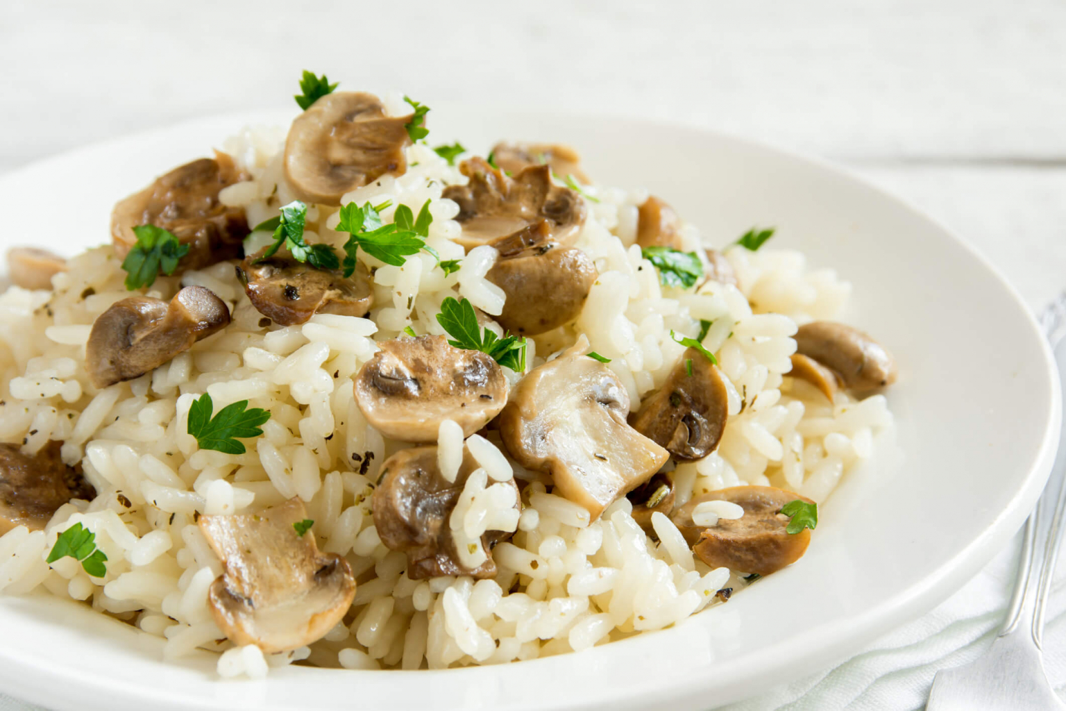 Cooking With Navidi’s: Wild Mushroom Risotto — A Healthy Choice ...