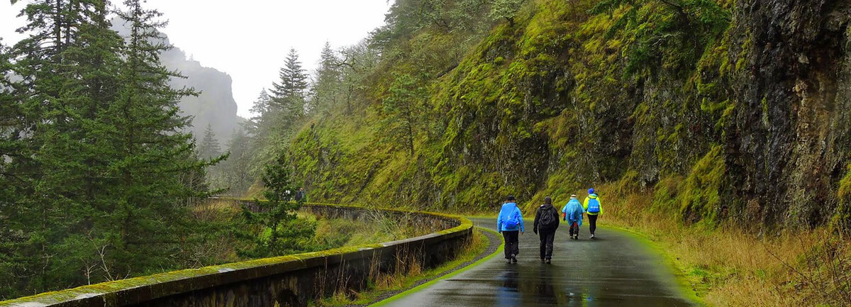 Explore Mosier Twin Tunnels on Columbia River Highway State Trail ...