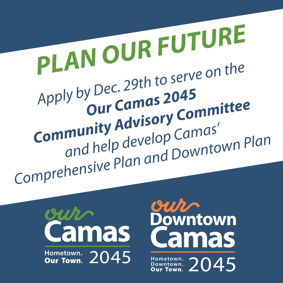Volunteers Sought for Our Camas 2045 Community Advisory Committee ...