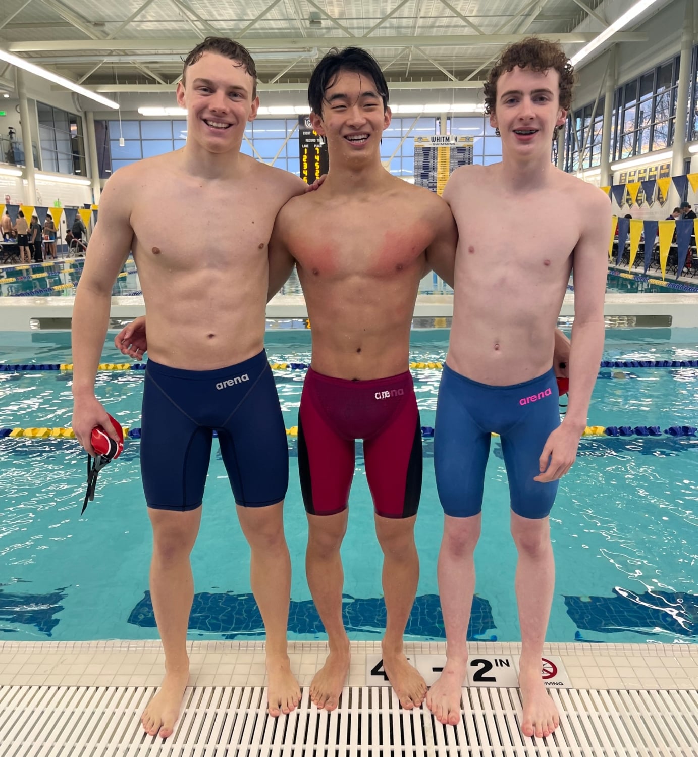 Camas Boys Swim Team Swim Wins District Title in Undefeated Season ...