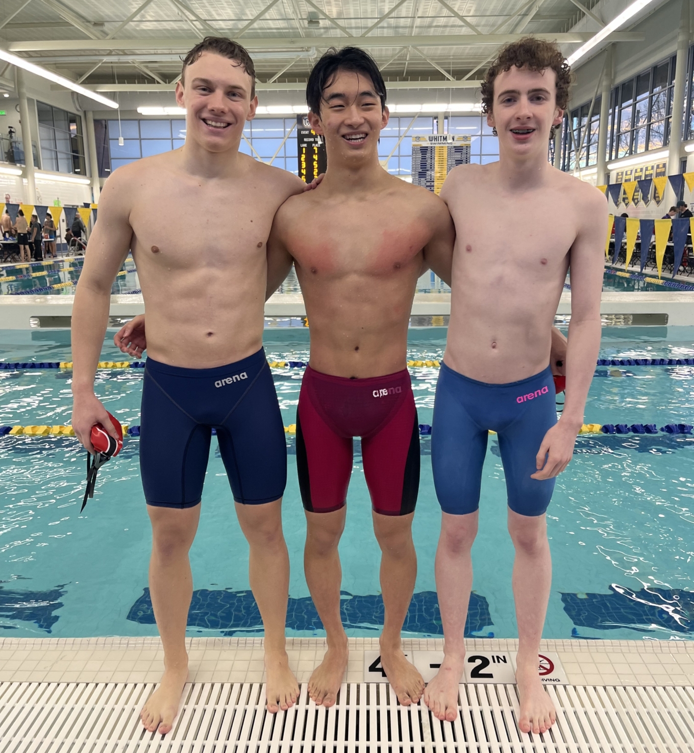 Camas Boys Swim Team Swim Wins District Title in Undefeated Season ...