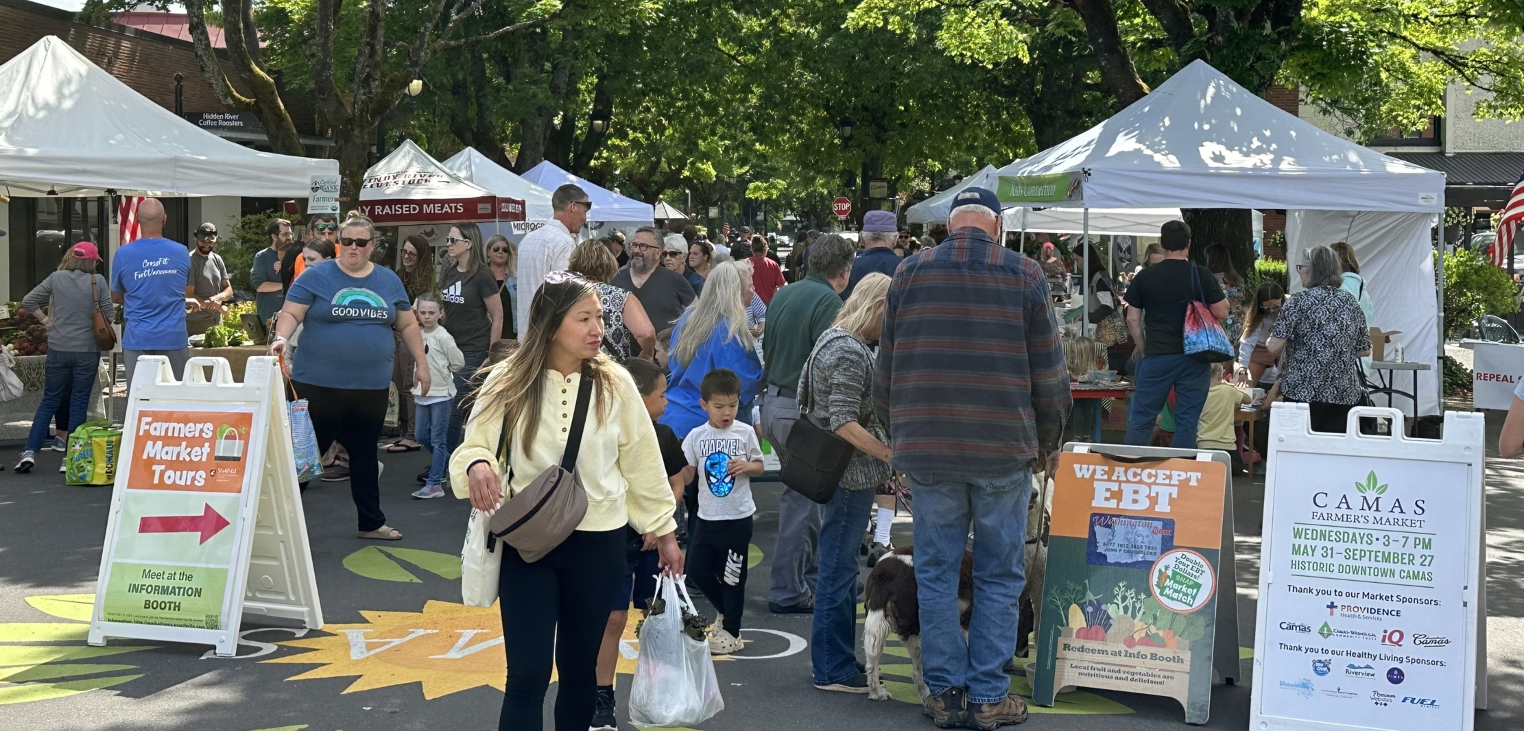 Camas Farmer's Market Kicks Off Season 17 on June 5 - Lacamas Magazine